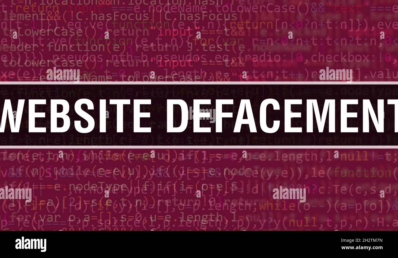Website defacement image hi-res stock photography and images - Alamy