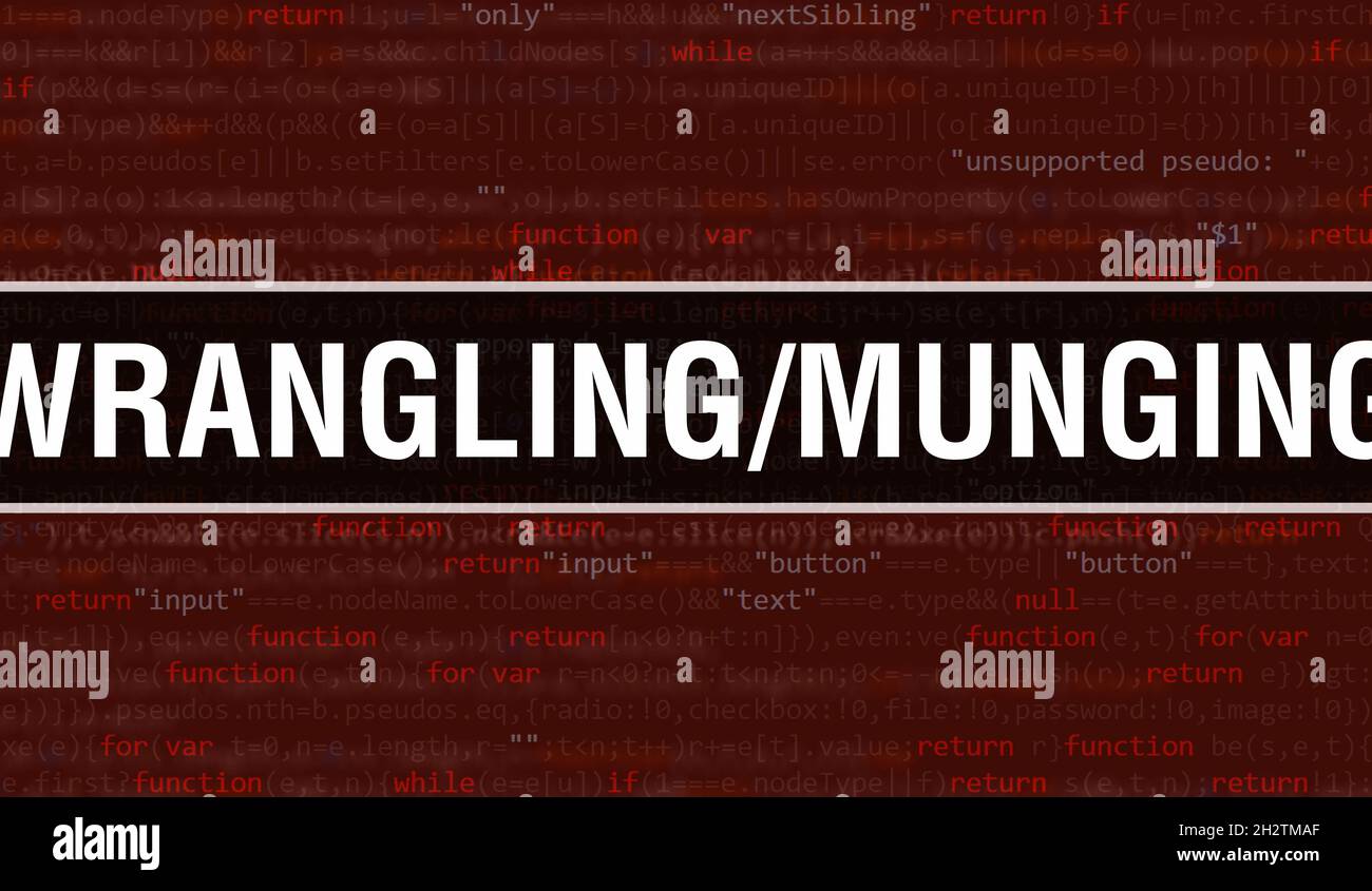 Wrangling munging image hi-res stock photography and images - Alamy