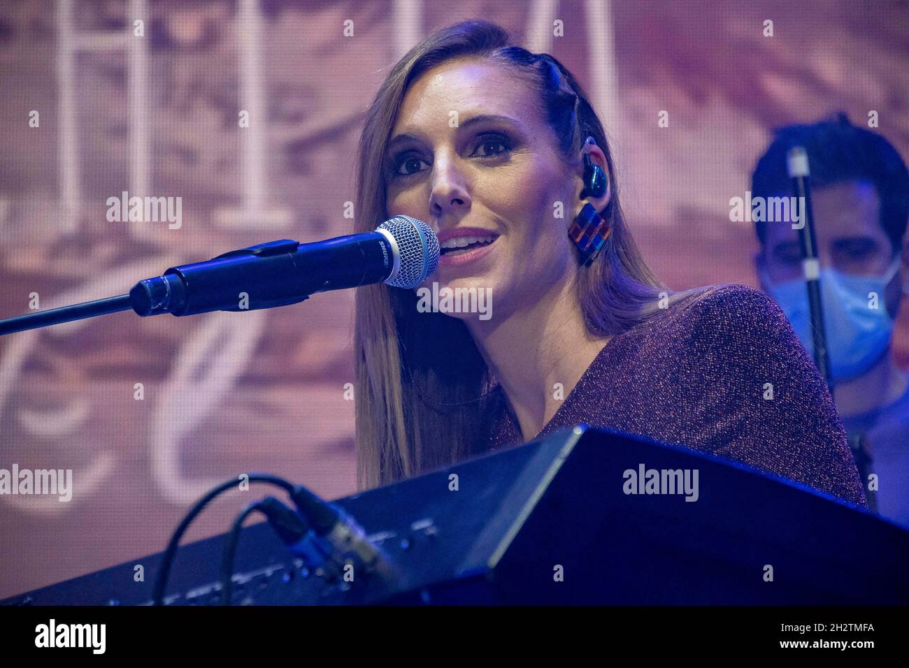 Madrid, Spain. 23rd Oct 2021. Conchita singer at Performance Cadena 100 ...