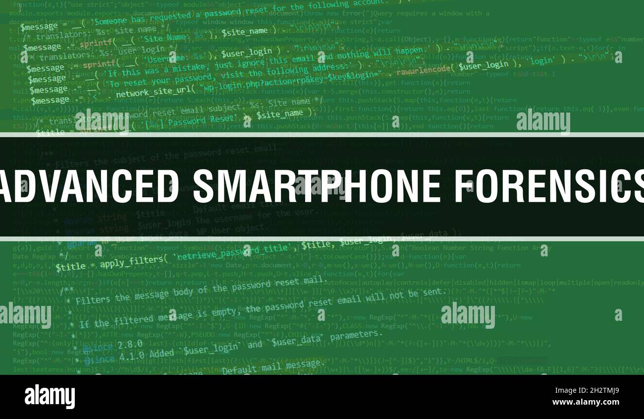 Advanced smartphone forensics image hi-res stock photography and images - Alamy