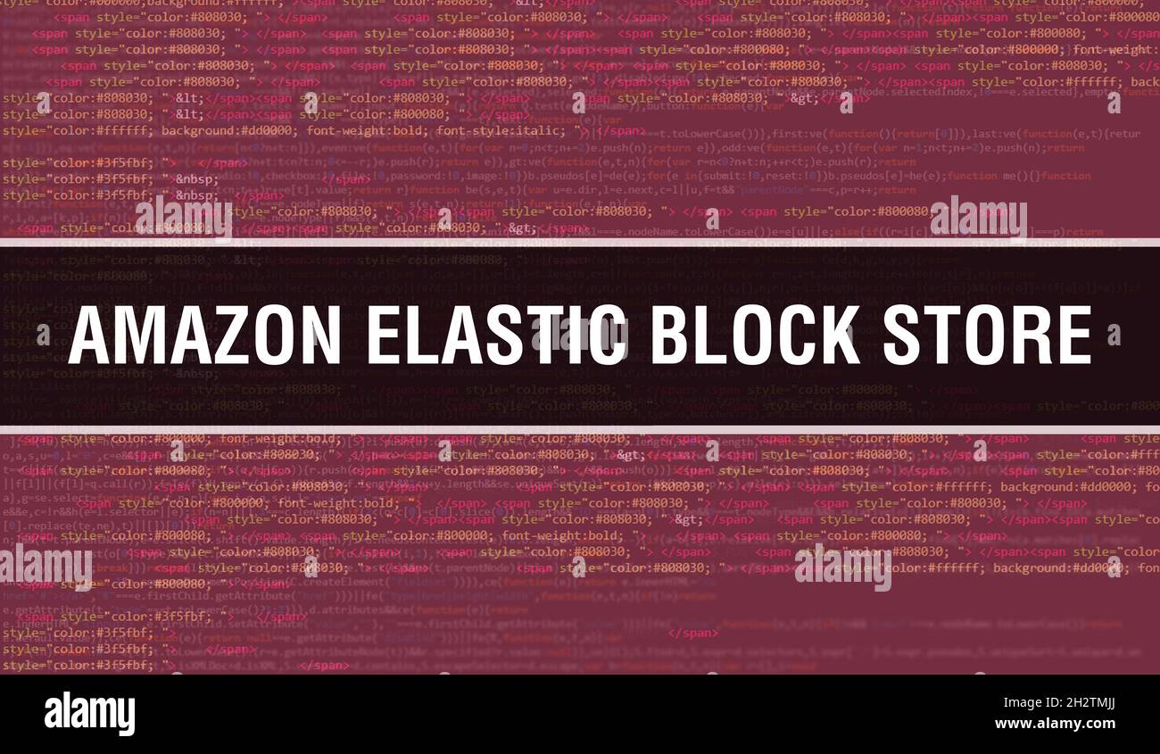 Amazon elastic block store background hi-res stock photography and ...