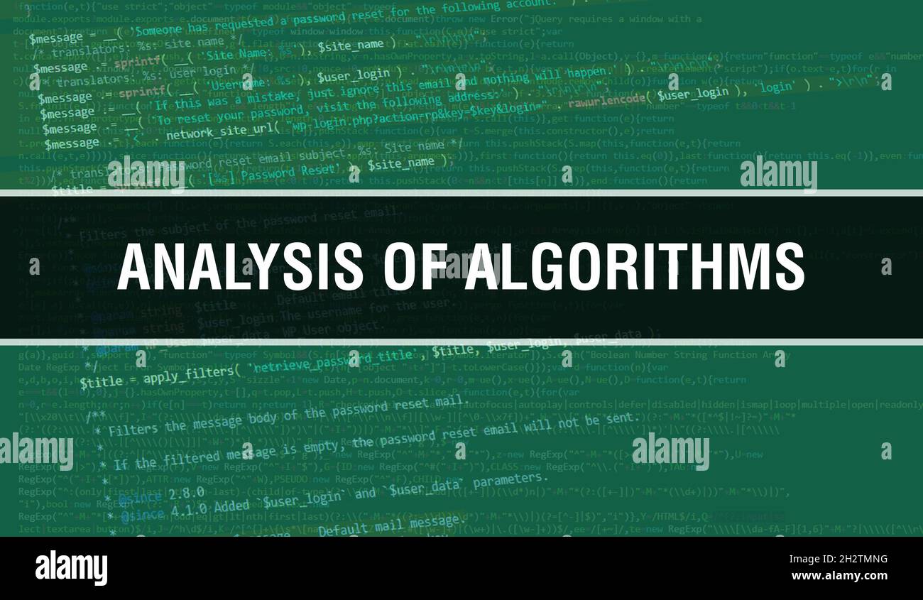 Analysis of algorithms with Abstract Technology Binary code Background ...
