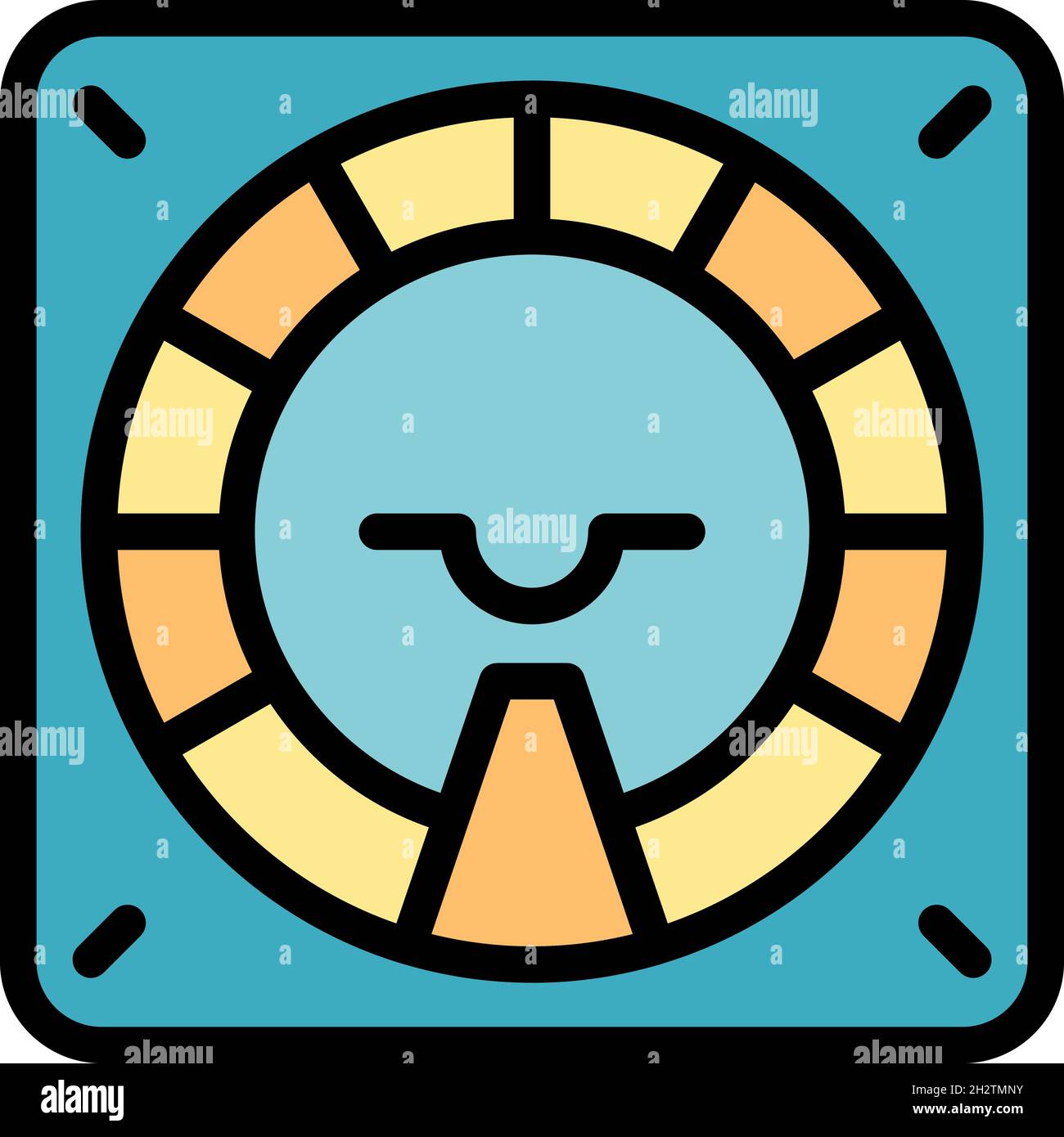 Aircraft radar repair icon. Outline aircraft radar repair vector icon ...