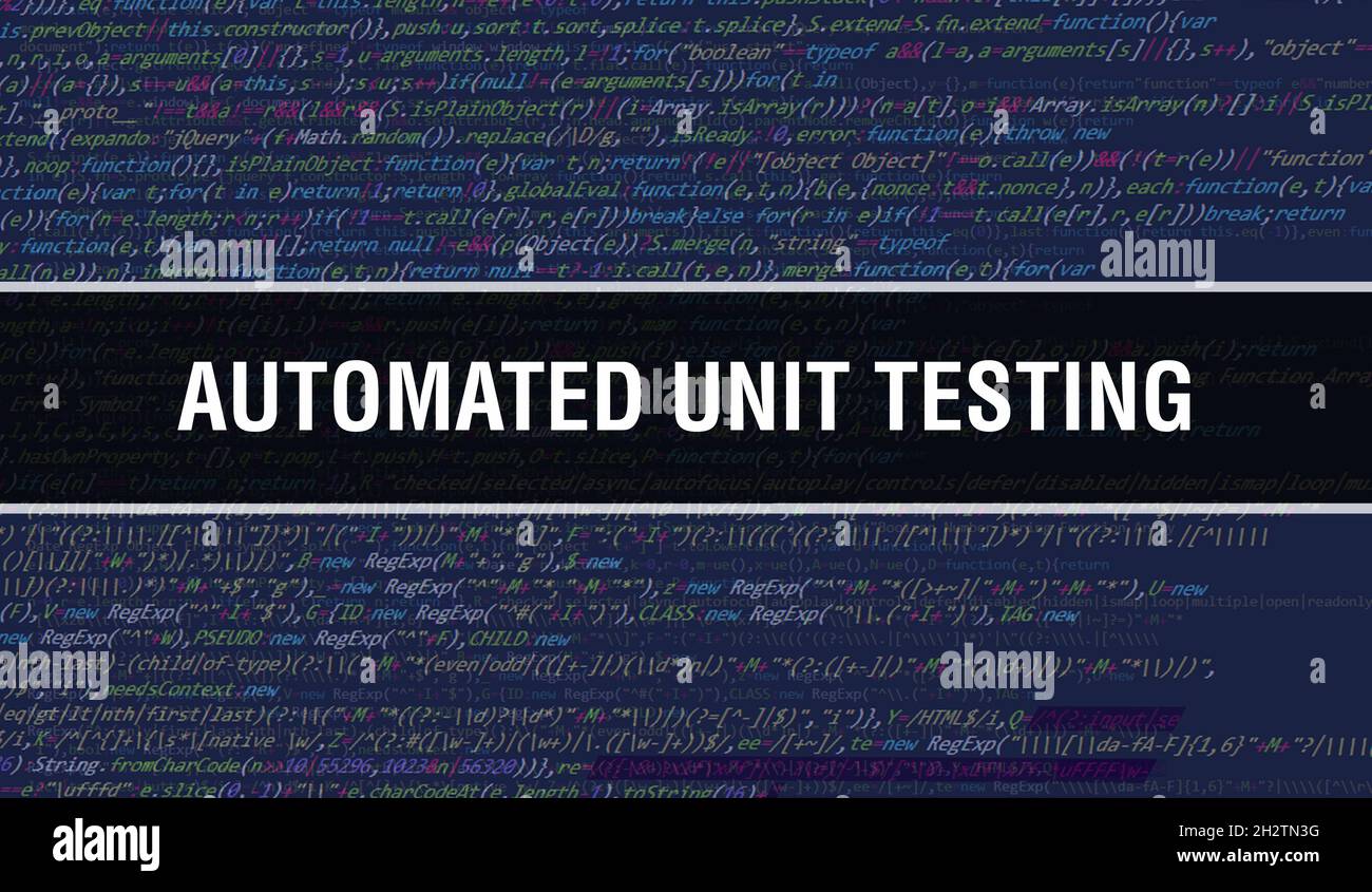 Automated unit testing image hi-res stock photography and images - Alamy
