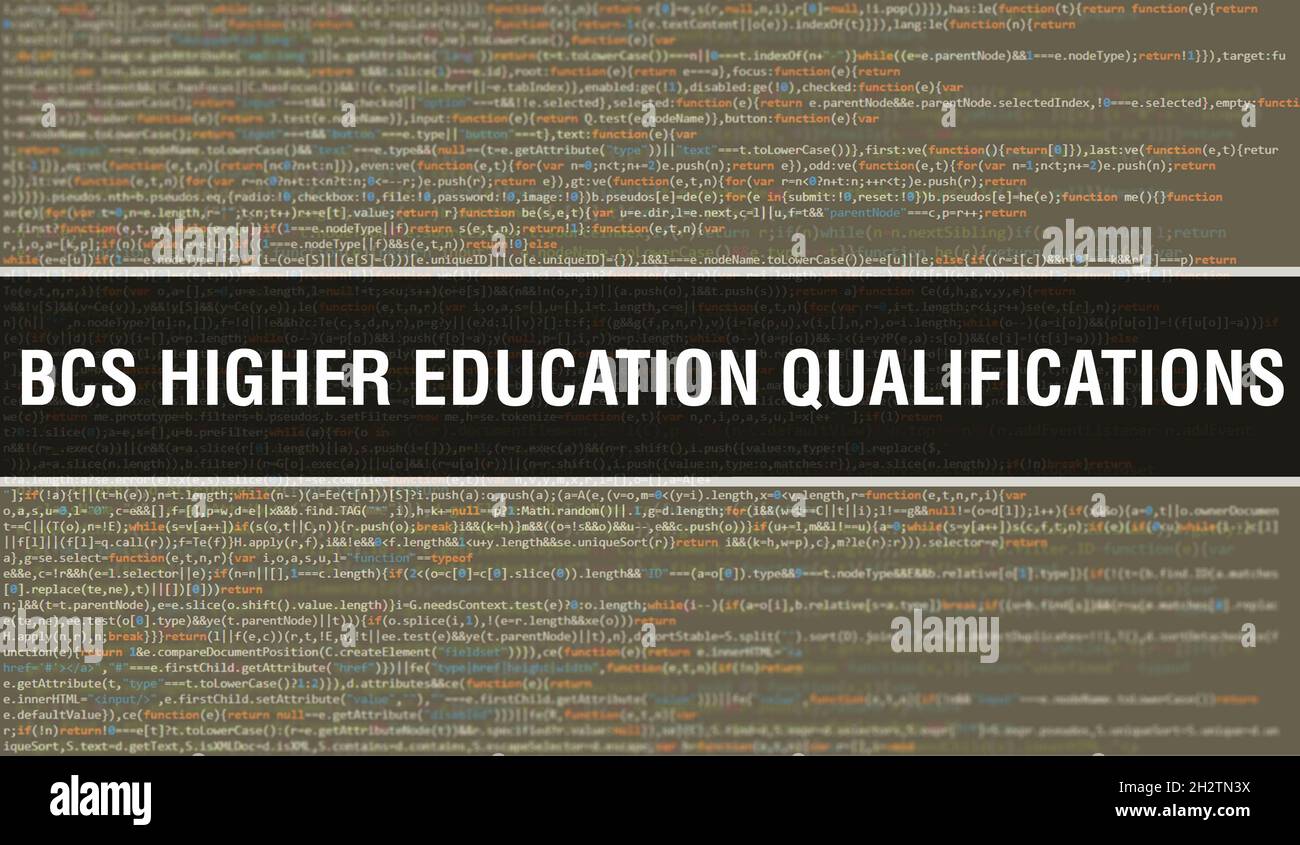 Bcs higher education qualifications image hi-res stock photography and ...