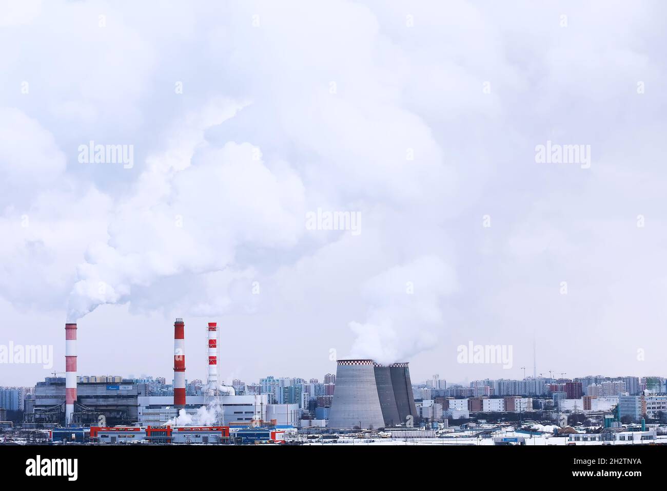 Environmental problem of environmental pollution and air in large ...