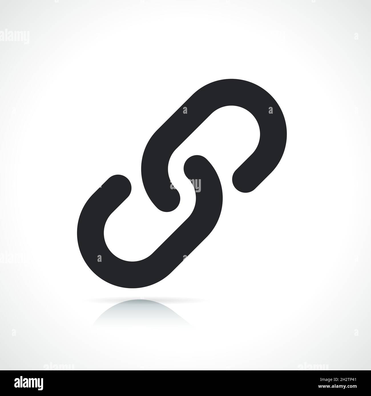 Secure connection chain link Stock Vector Images - Alamy