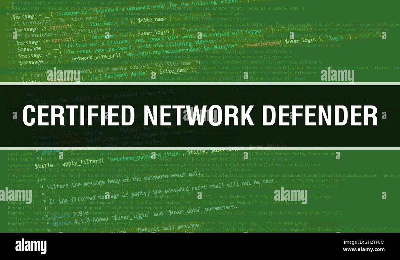 Certified network defender hi-res stock photography and images - Alamy