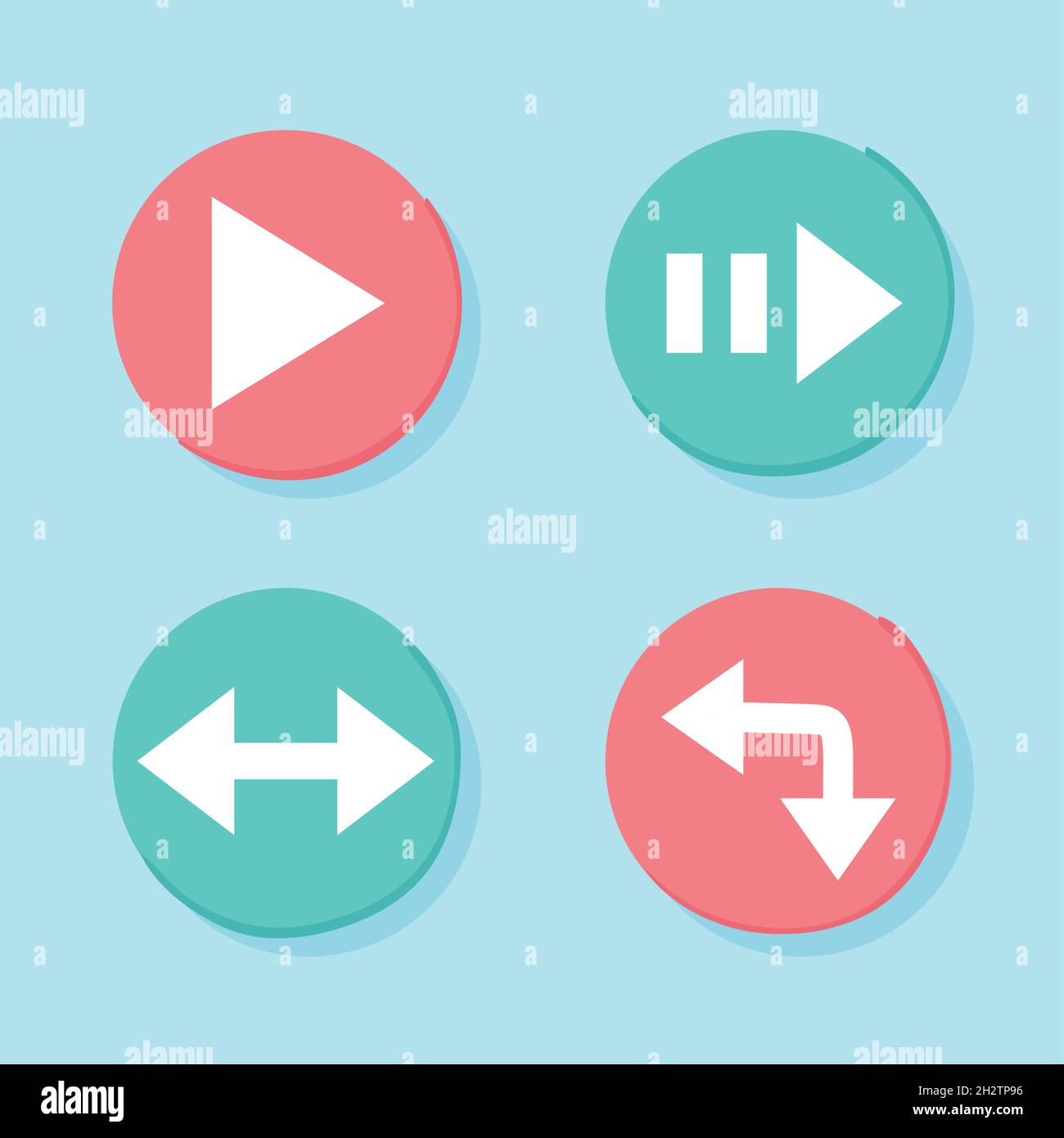 set of arrows Stock Vector Image & Art - Alamy