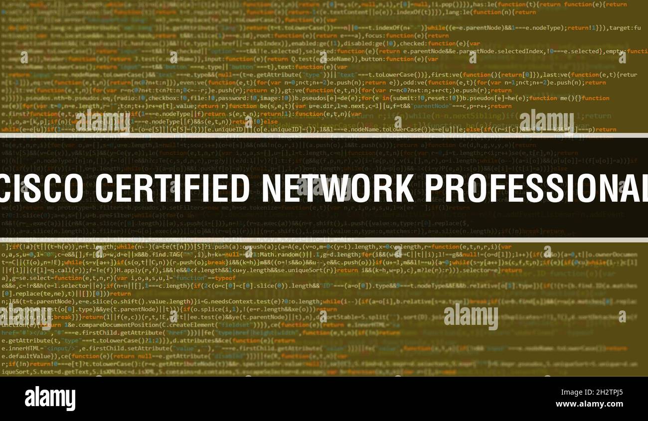 Cisco certified network professional image hi-res stock photography and ...