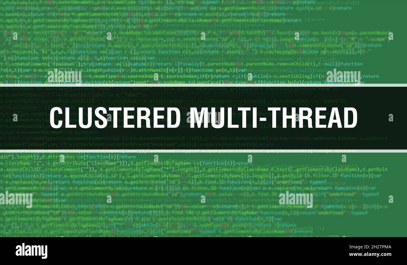 Clustered Multi-Thread concept with Random Parts of Program Code ... Clustered Multi-Thread concept with Random Parts of Program Code ...