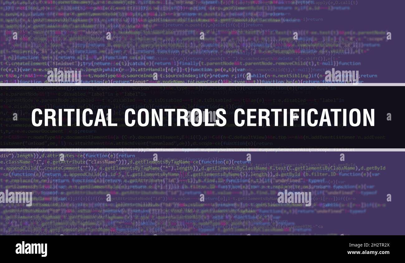Critical controls certification hi-res stock photography and images - Alamy