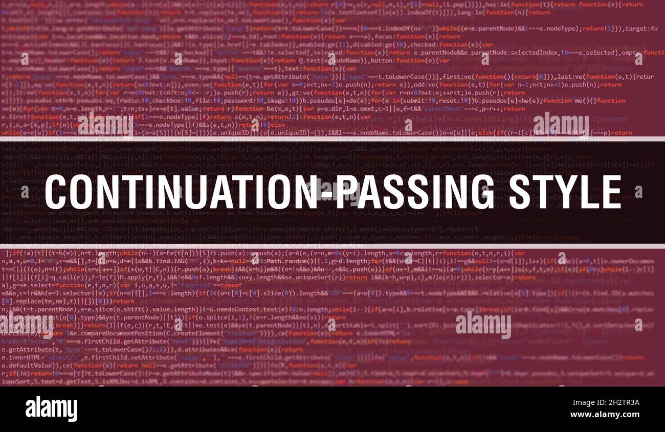 Continuation passing style image hi-res stock photography and images - Alamy