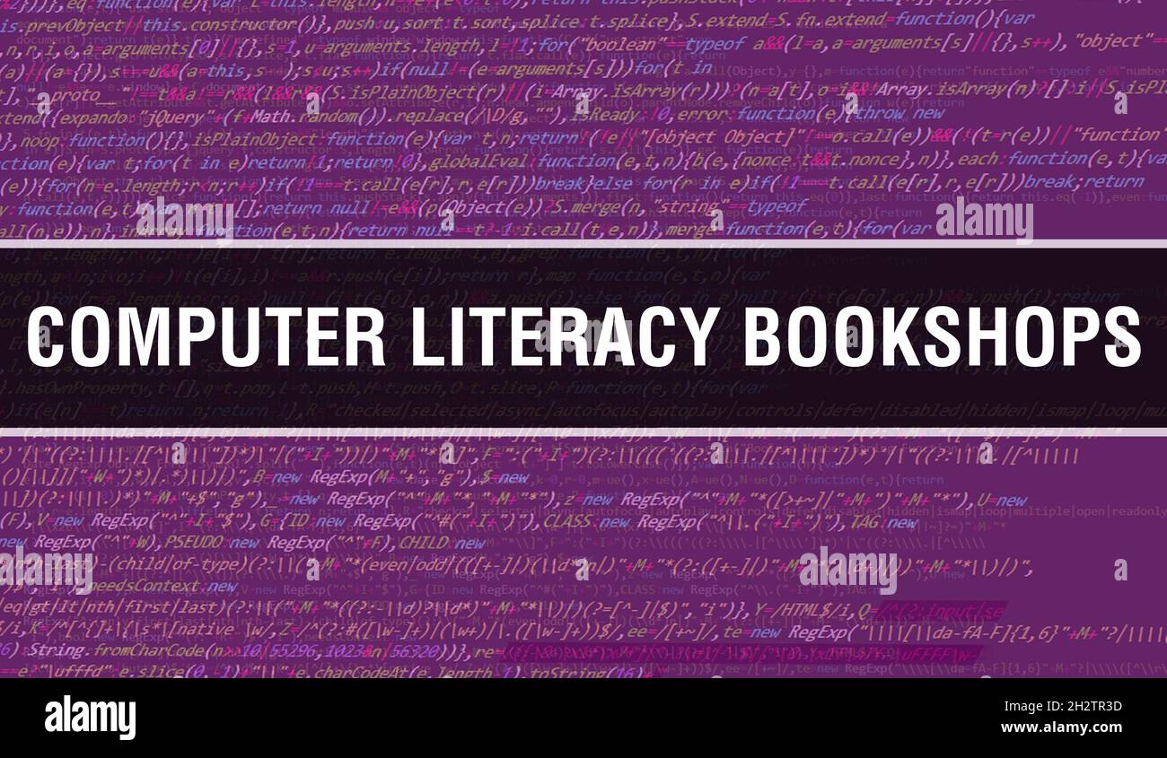 Computer literacy bookshops background hi-res stock photography and ...