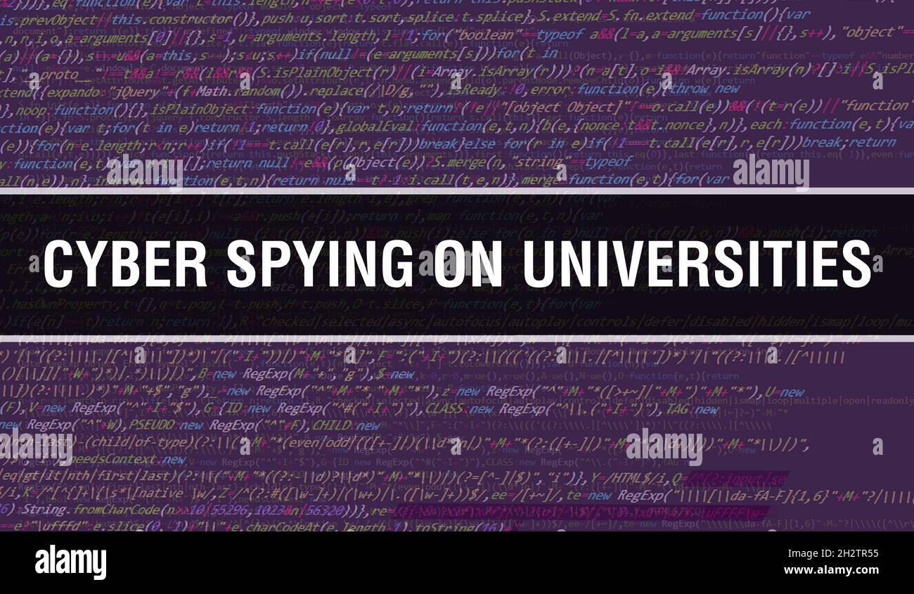 Cyber spying on universities hi-res stock photography and images - Alamy