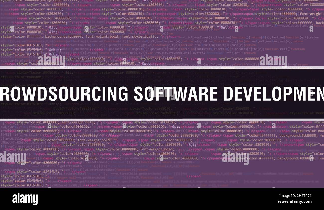 Crowdsourcing software development image hi-res stock photography and ...