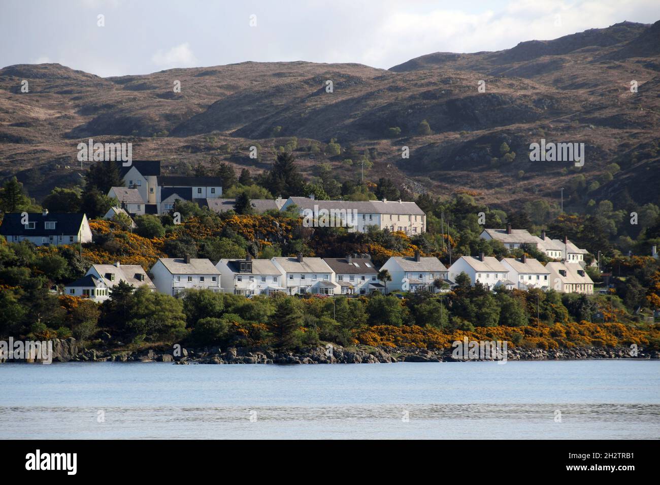 Coastal landscape in the village of Mallaig, Scotland Stock Photo - Alamy