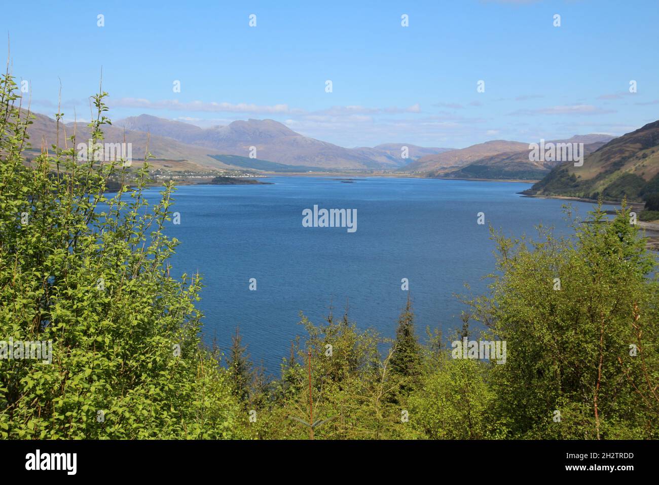 Loch Carron, Scotland, Great Britain Stock Photo - Alamy