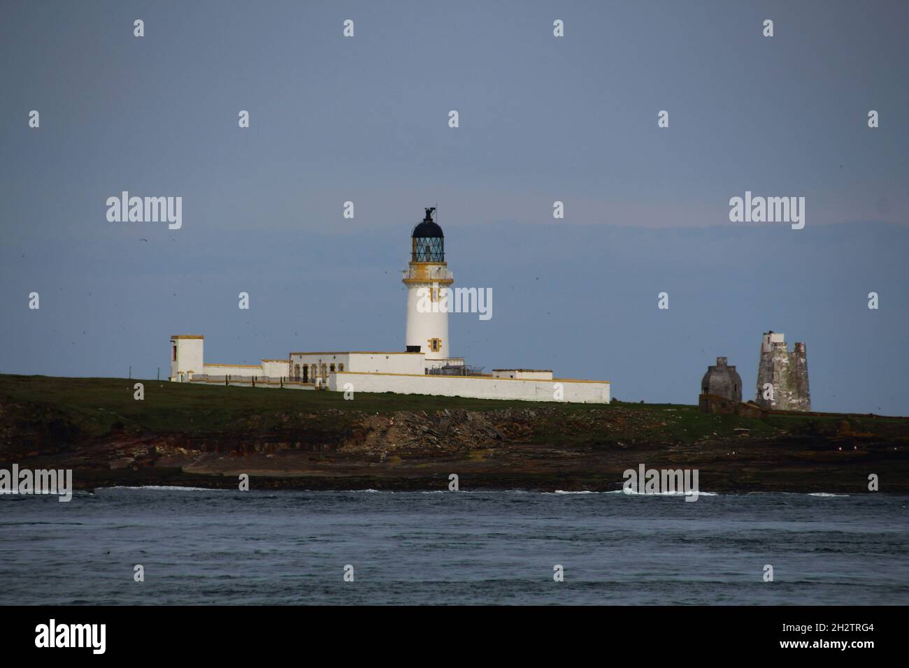 Lighthouse Island of Stroma, Scotland Stock Photo - Alamy
