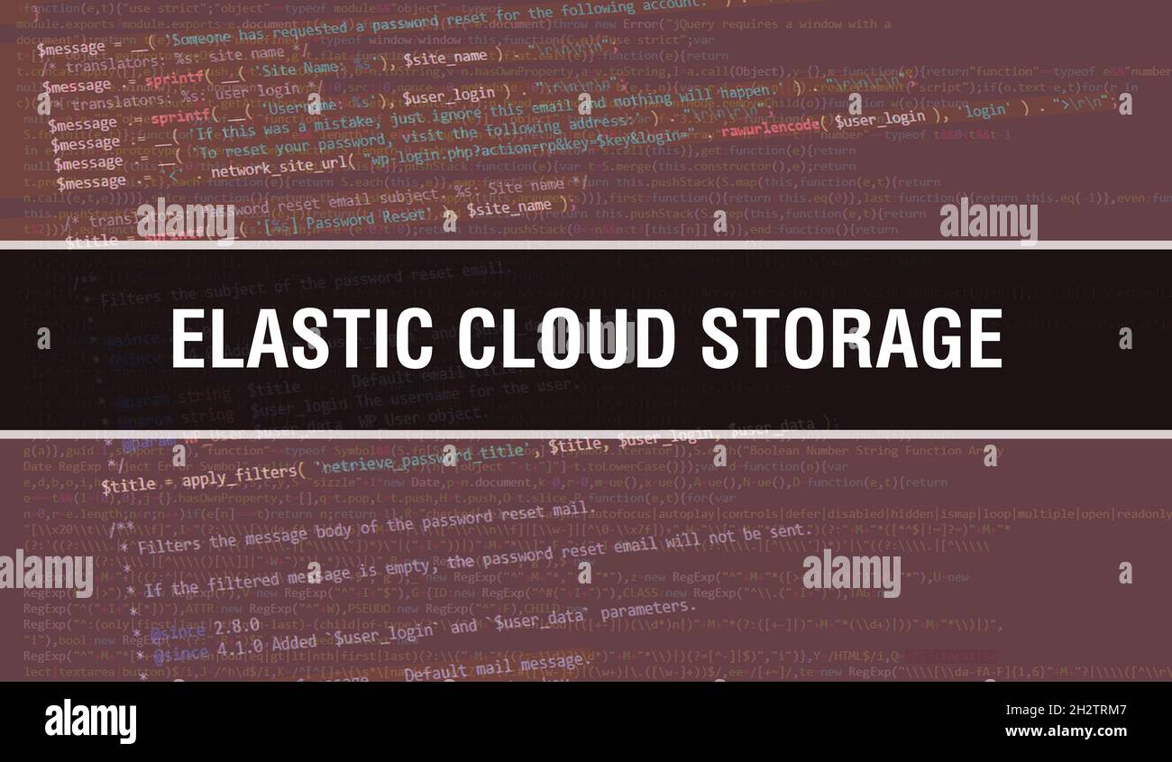 Elastic cloud storage image hi-res stock photography and images - Alamy