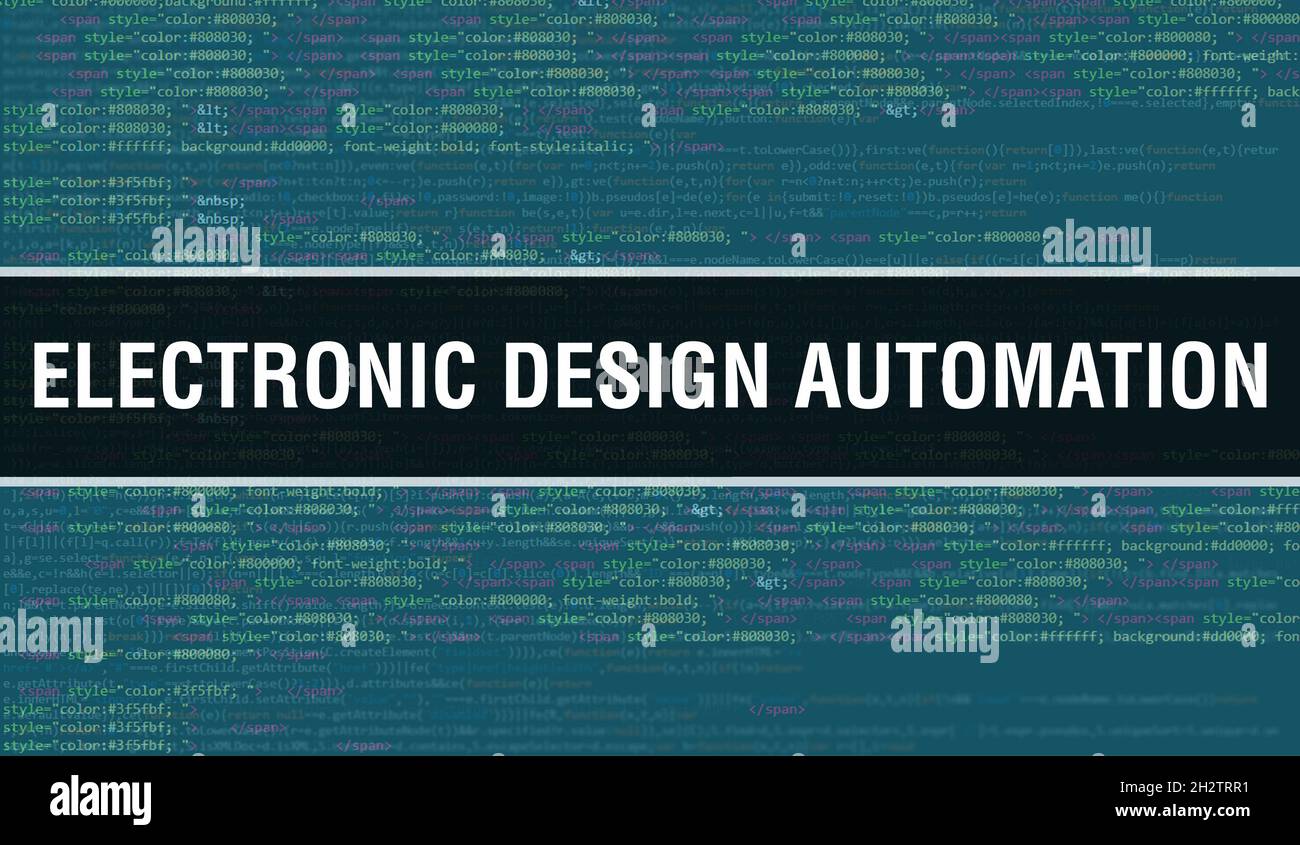 Electronic design automation concept with Random Parts of Program Code ...