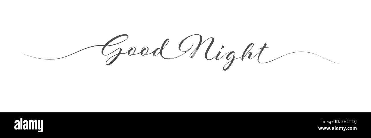 Good night note hi-res stock photography and images - Alamy