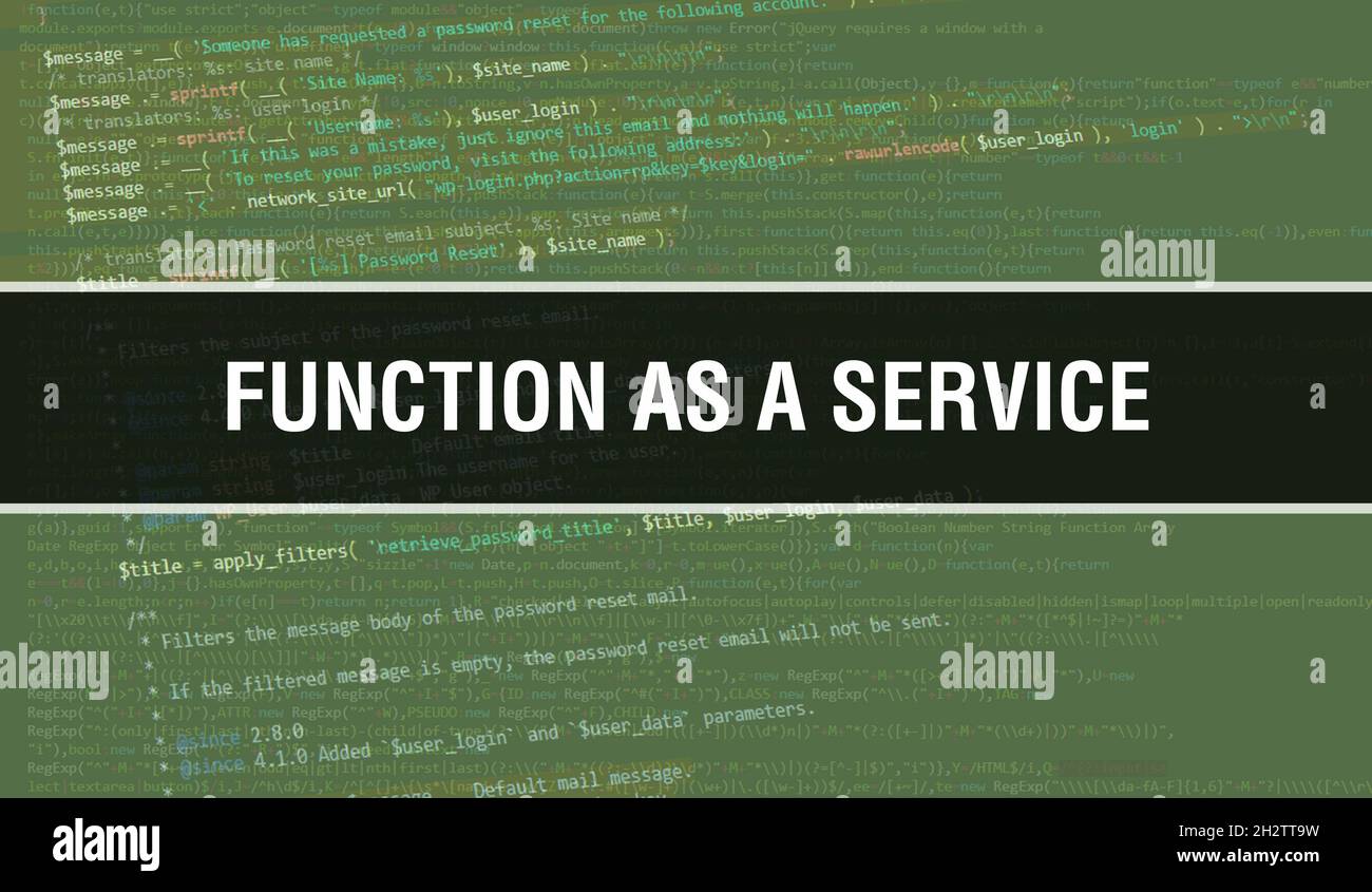 Function as a service image hi-res stock photography and images - Alamy