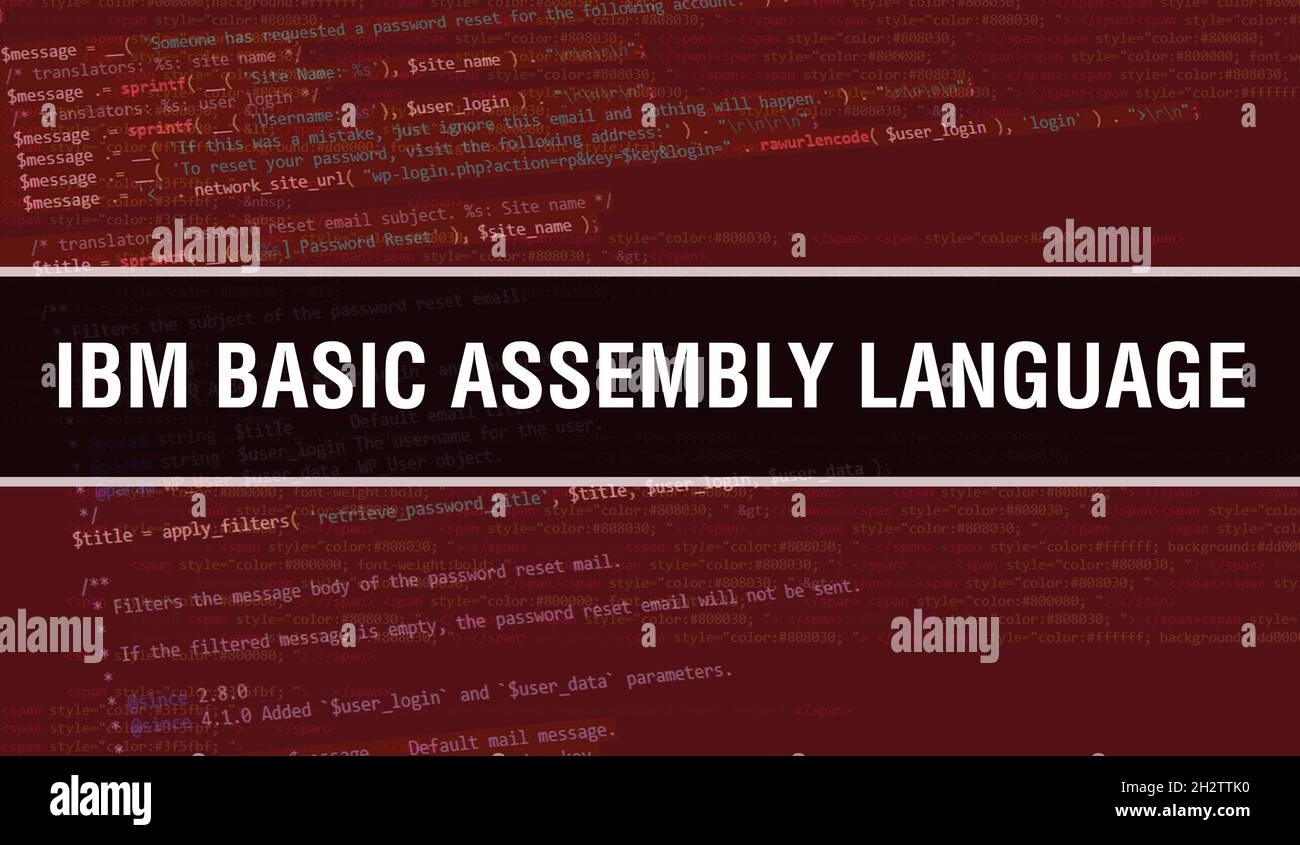 Ibm basic assembly language background hi-res stock photography and ... Ibm basic assembly language background hi-res stock photography and ...