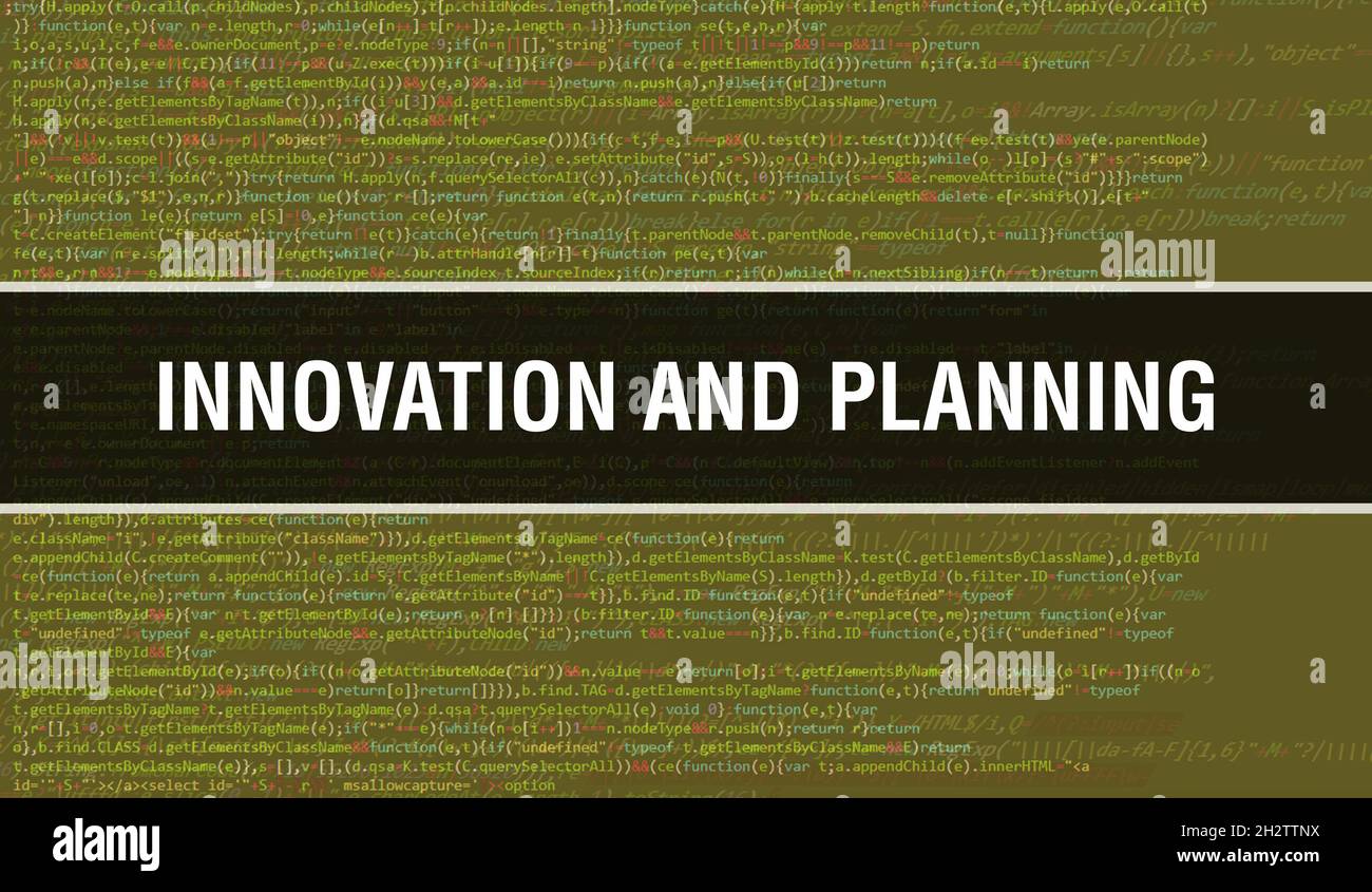 Innovation and Planning concept with Random Parts of Program Code ...