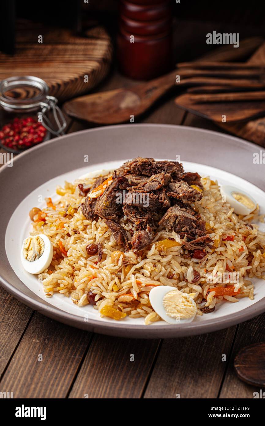 Oriental rice pilaf hi-res stock photography and images - Alamy