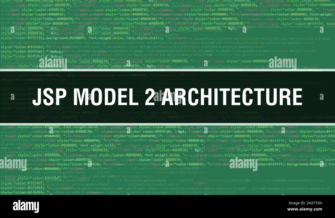 Jsp model 2 architecture image hi-res stock photography and images - Alamy