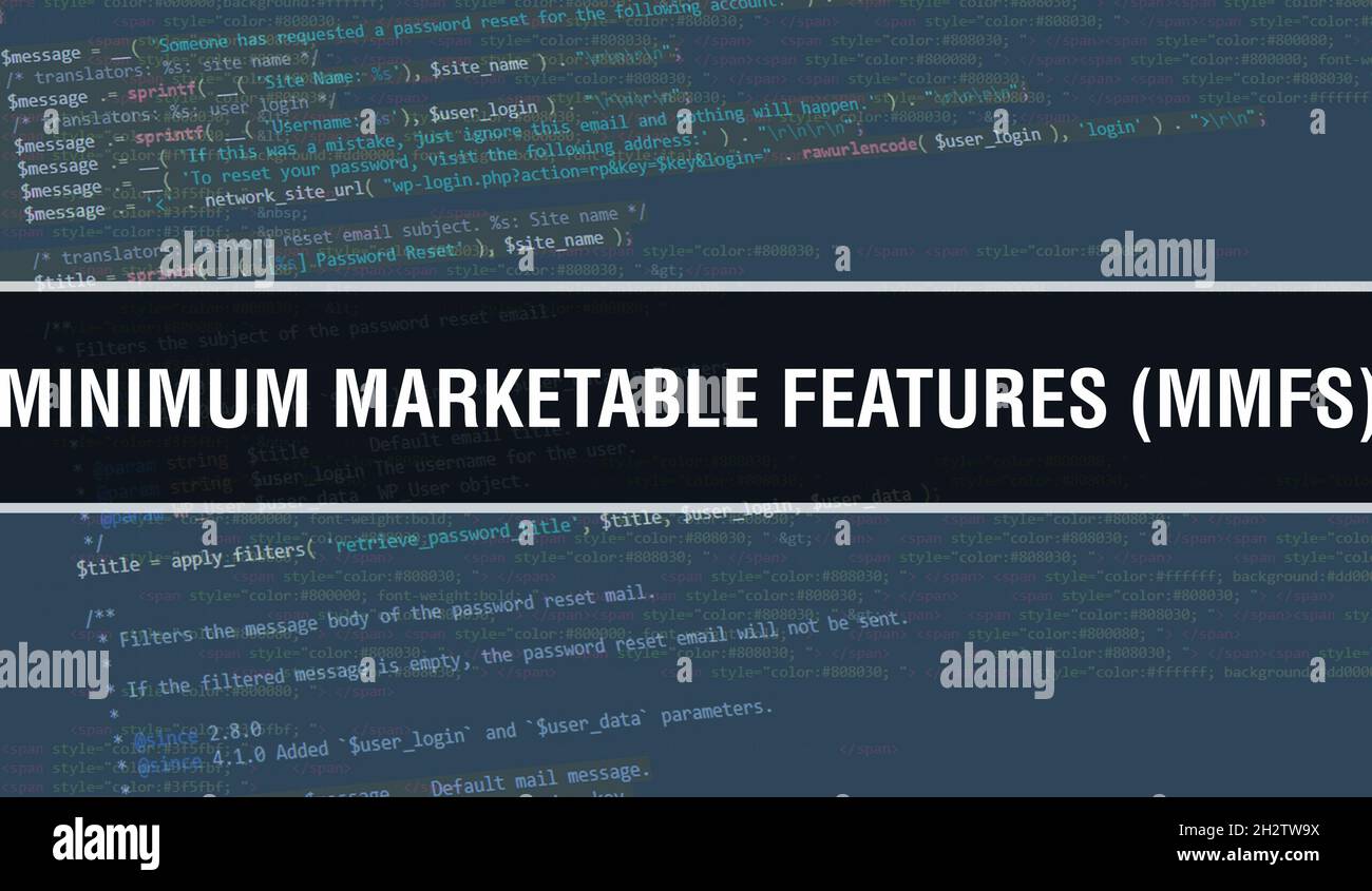 Minimum marketable features hi-res stock photography and images - Alamy