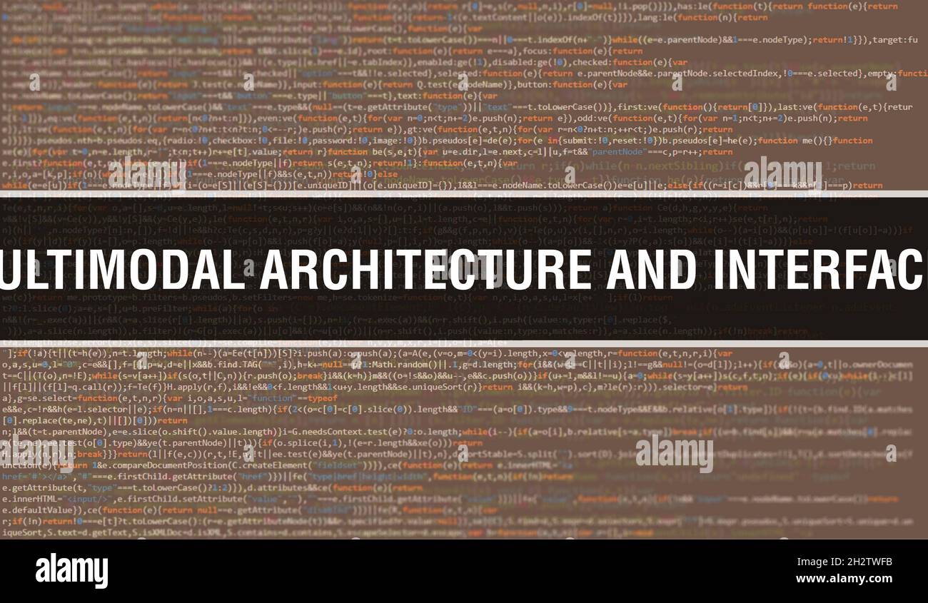 Multimodal interfaces hi-res stock photography and images - Alamy