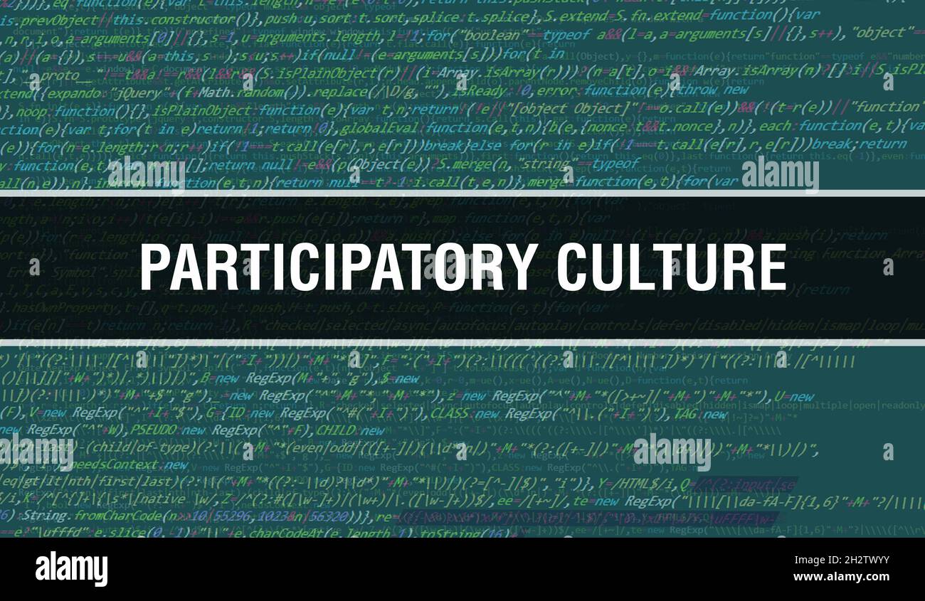 Participatory culture image hi-res stock photography and images - Alamy