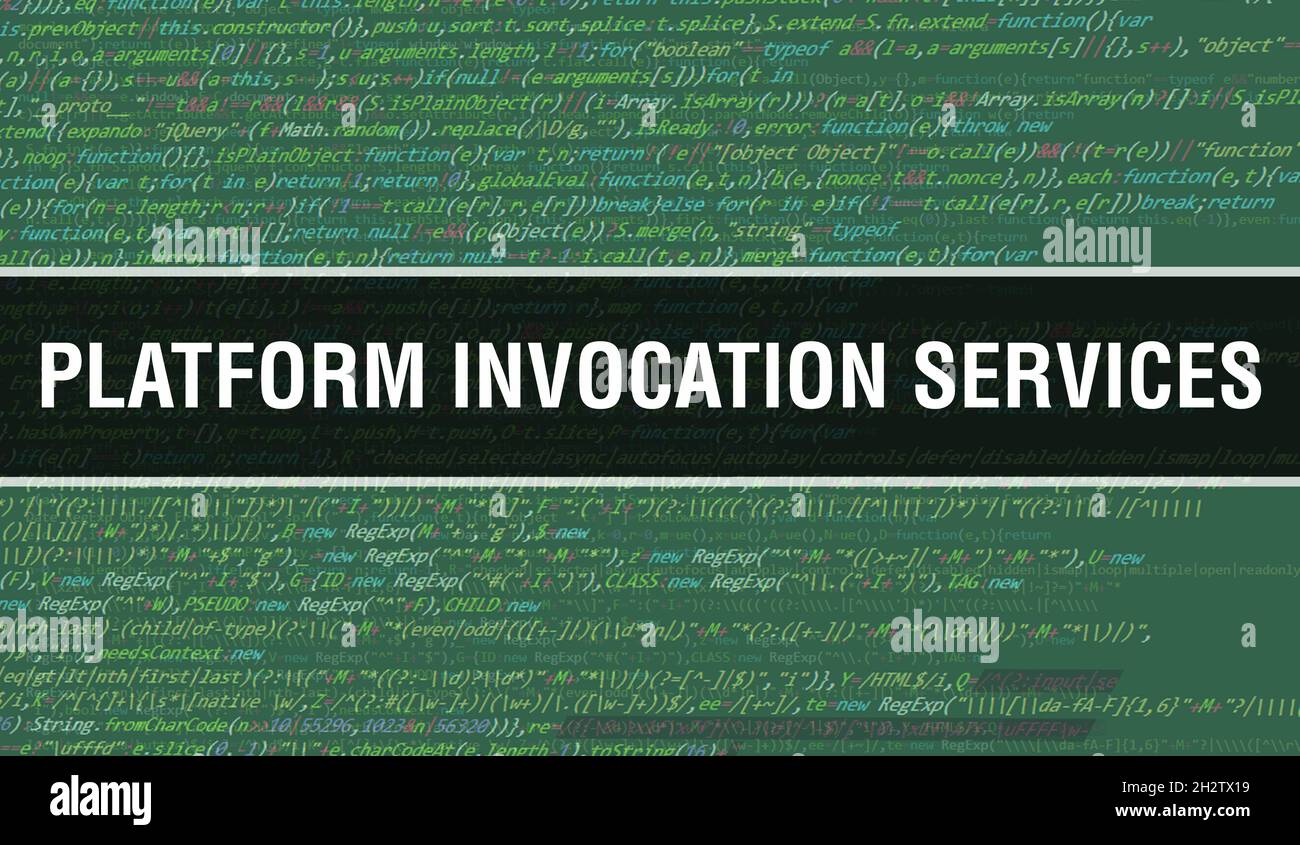 Platform invocation services background hi-res stock photography and ...