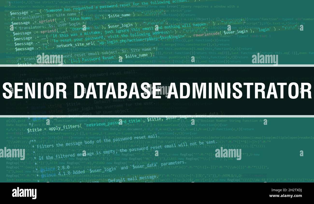 Database administrator hi-res stock photography and images - Alamy