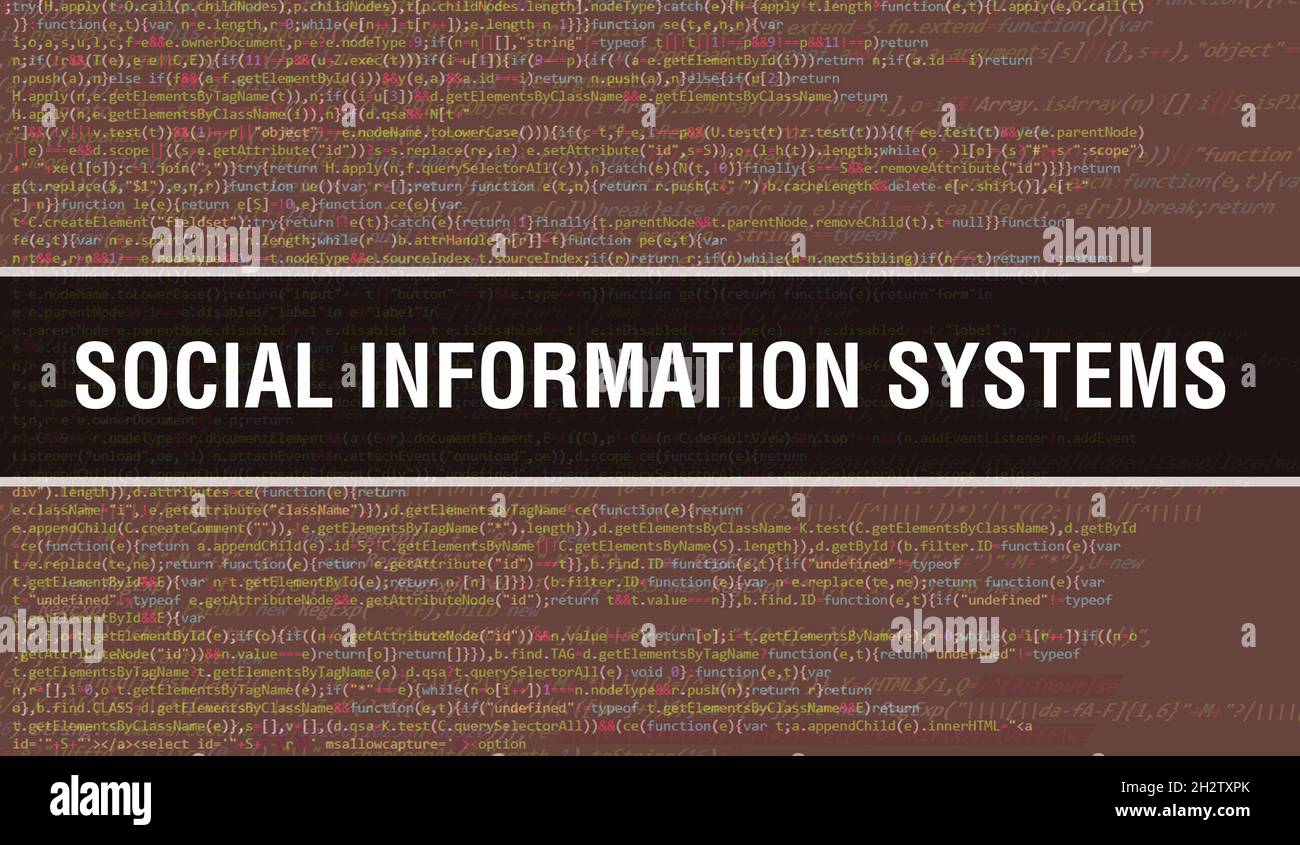 Social information systems concept with Random Parts of Program Code ...