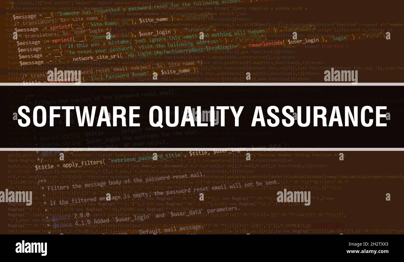 Software quality assurance image hi-res stock photography and images - Alamy