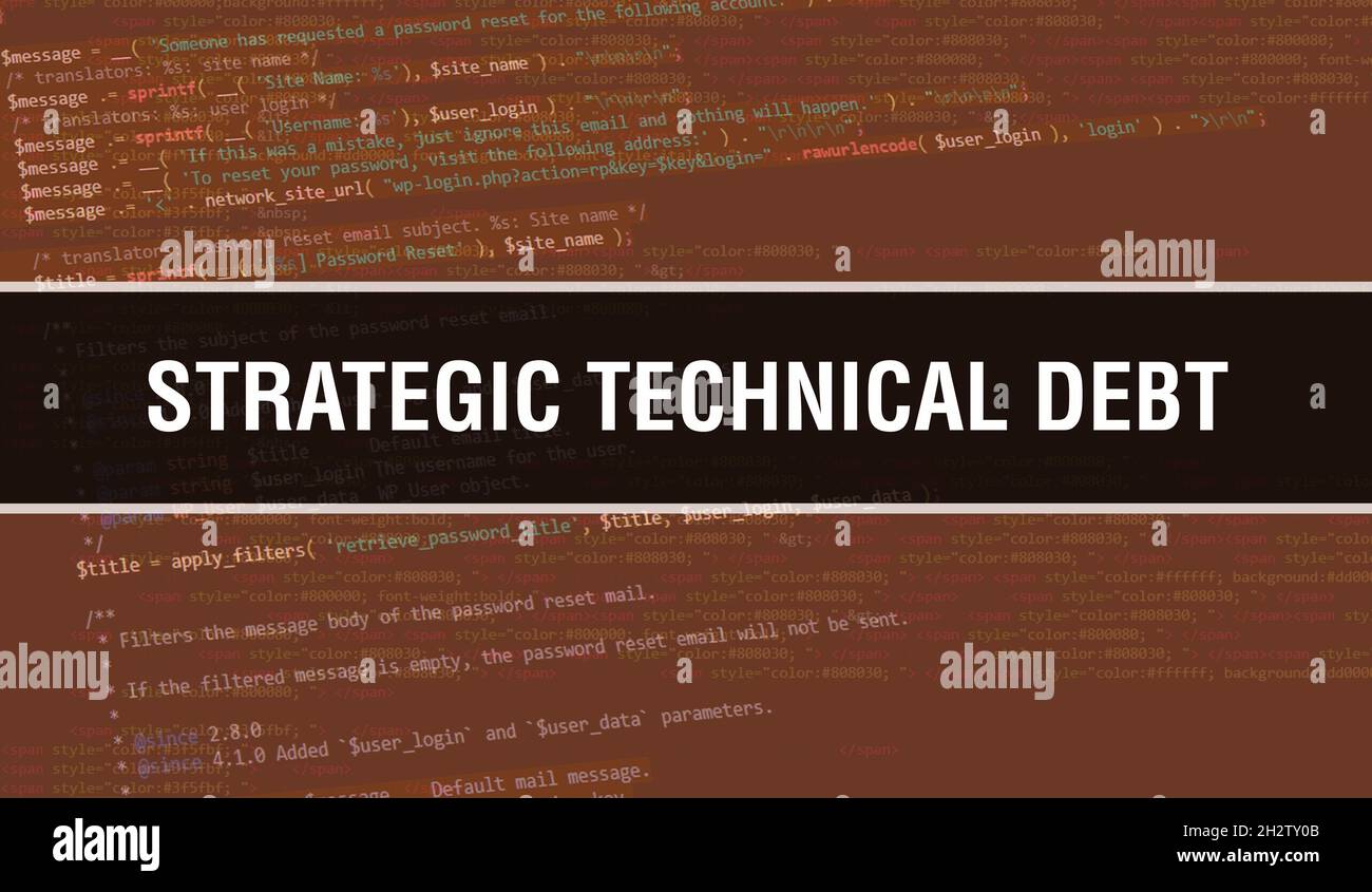 Strategic technical debt image hi-res stock photography and images - Alamy Strategic technical debt image hi-res stock photography and images - Alamy