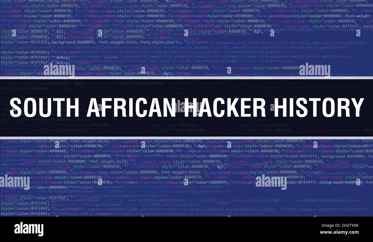 South african hacker history image hi-res stock photography and images ...