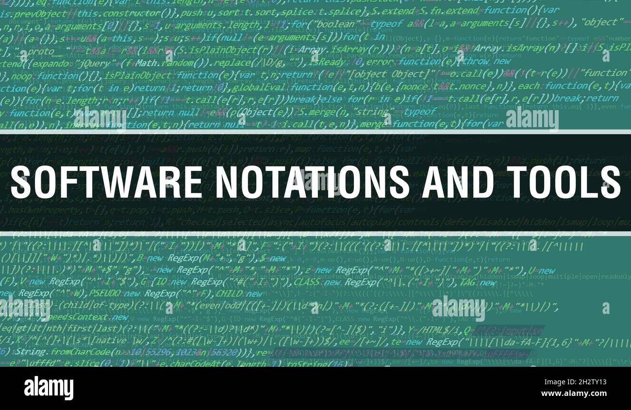 Software notations and tools text hi-res stock photography and images ...