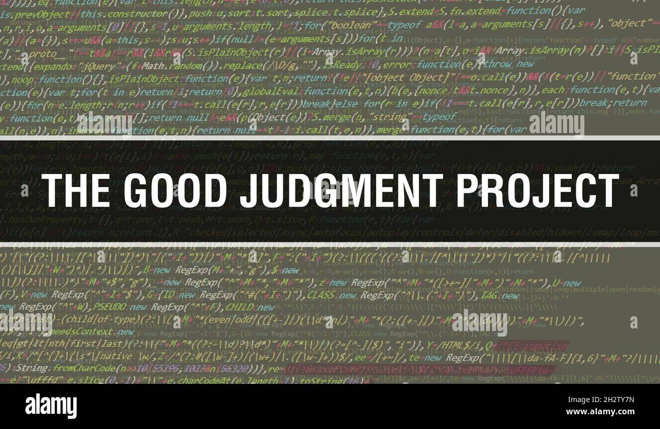 The good judgment project background hi-res stock photography and ...