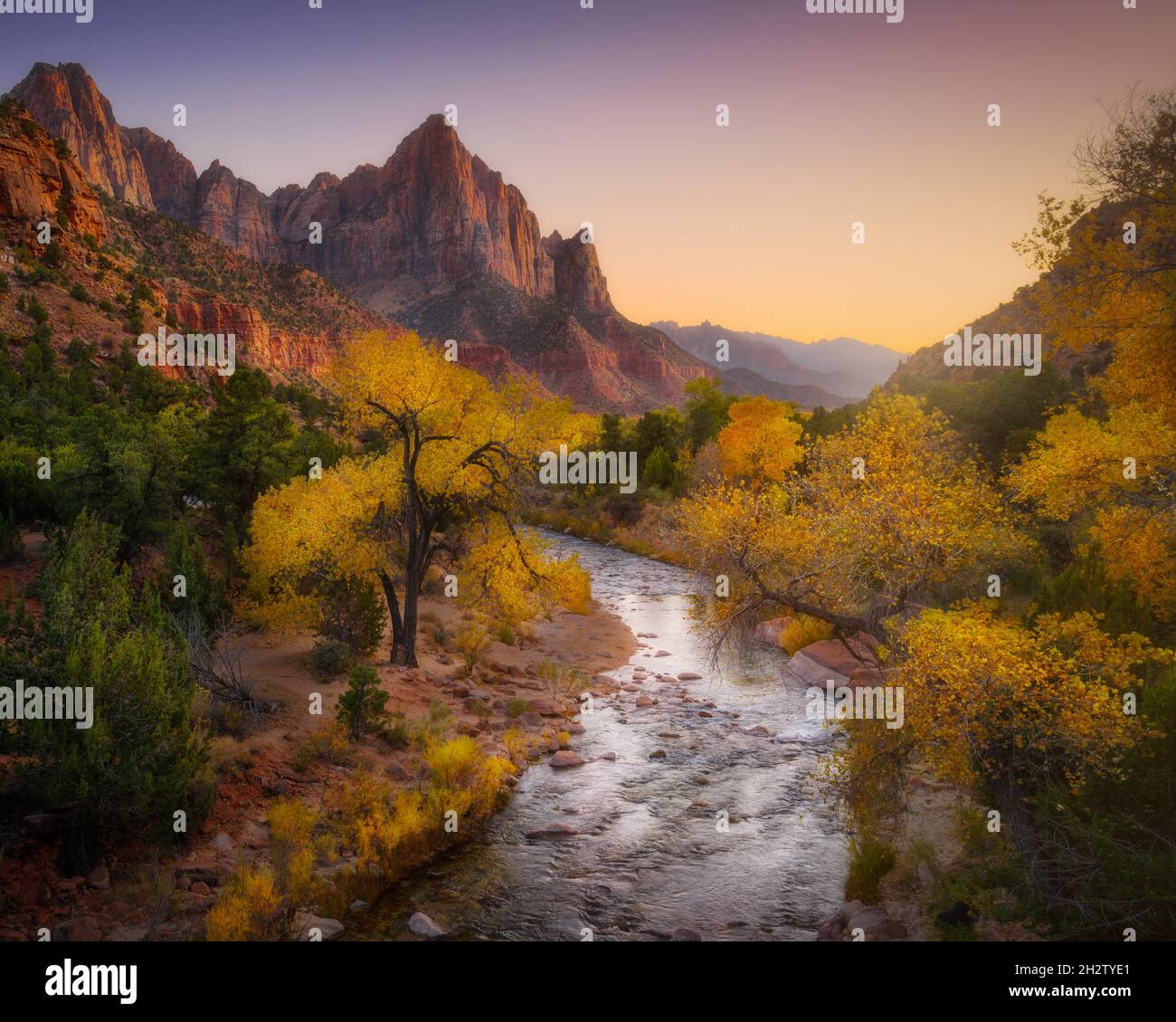 The watchman trail hi-res stock photography and images - Alamy
