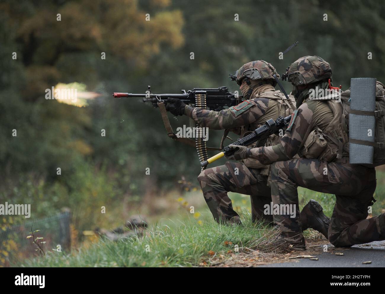 French Legionnaires during the 5th edition of the military operation ...