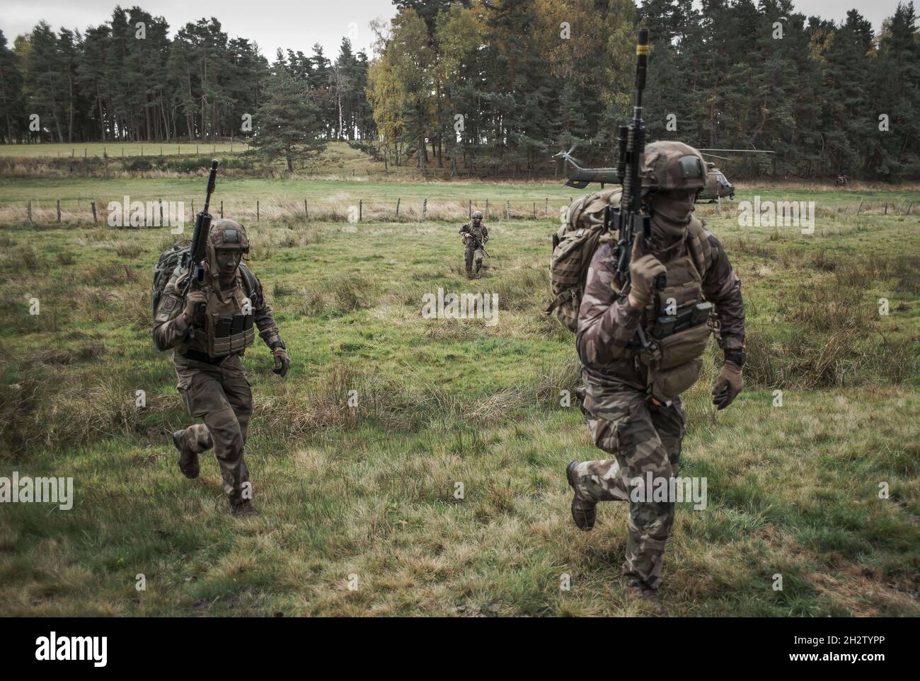 French Legionnaires during the 5th edition of the military operation ...