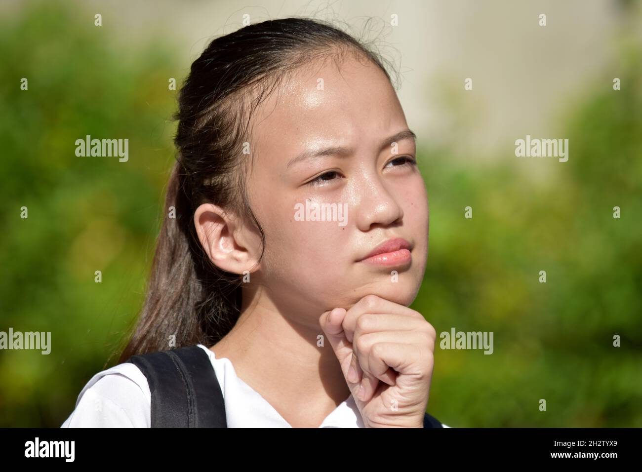 Female student making decision hi-res stock photography and images - Alamy