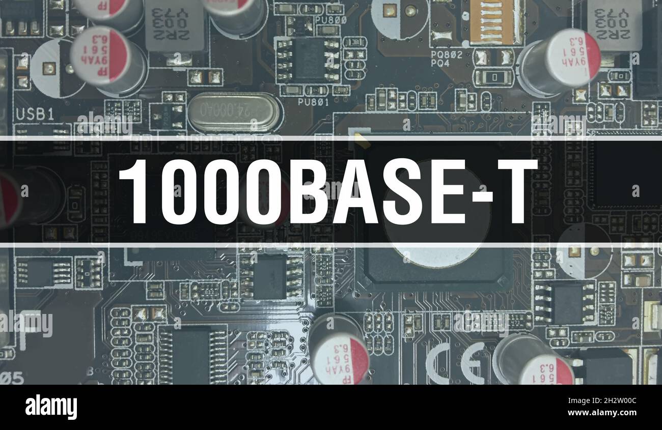 1000base t background hi-res stock photography and images - Alamy