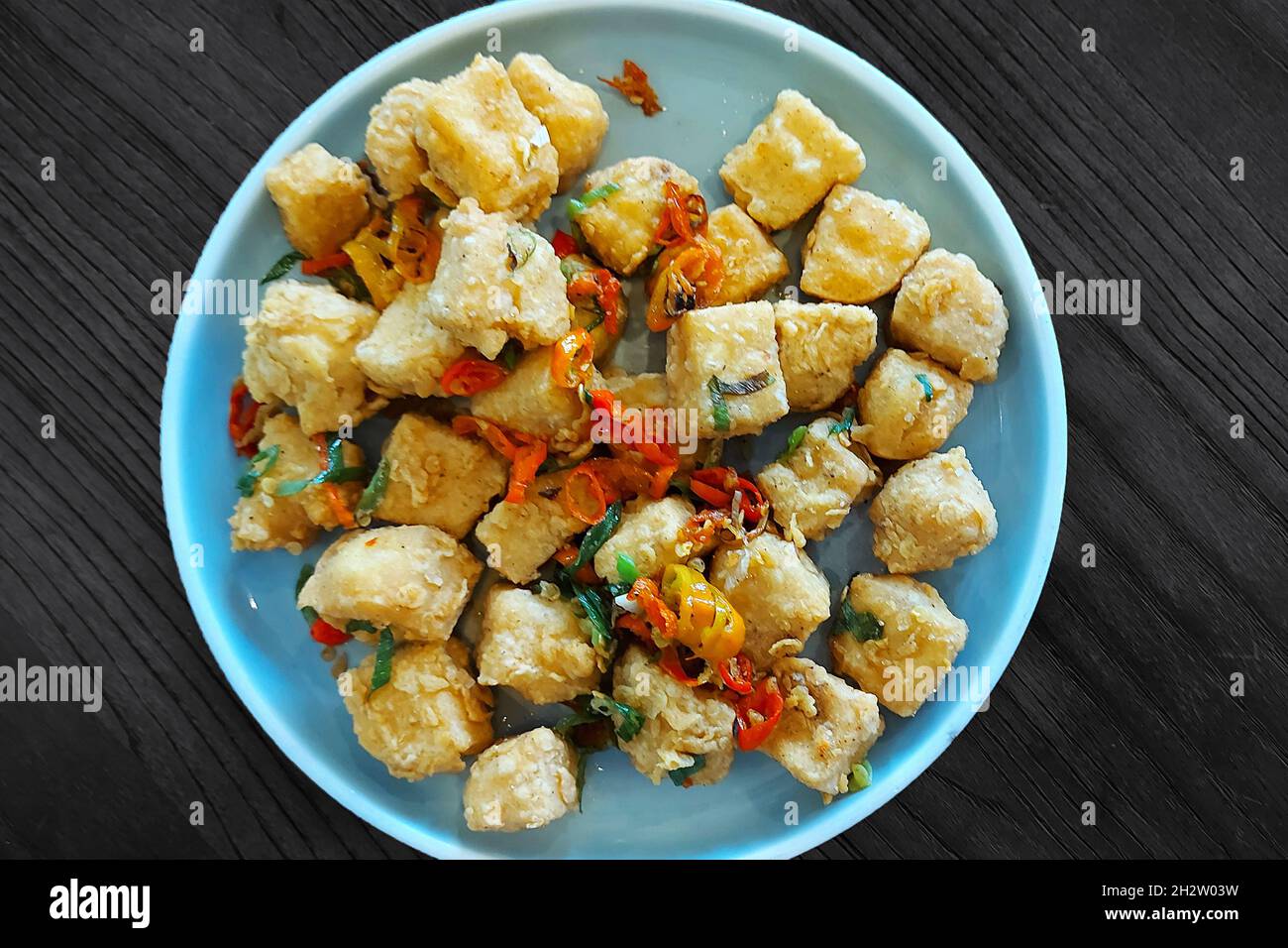 Hot chili tofu hi-res stock photography and images - Alamy