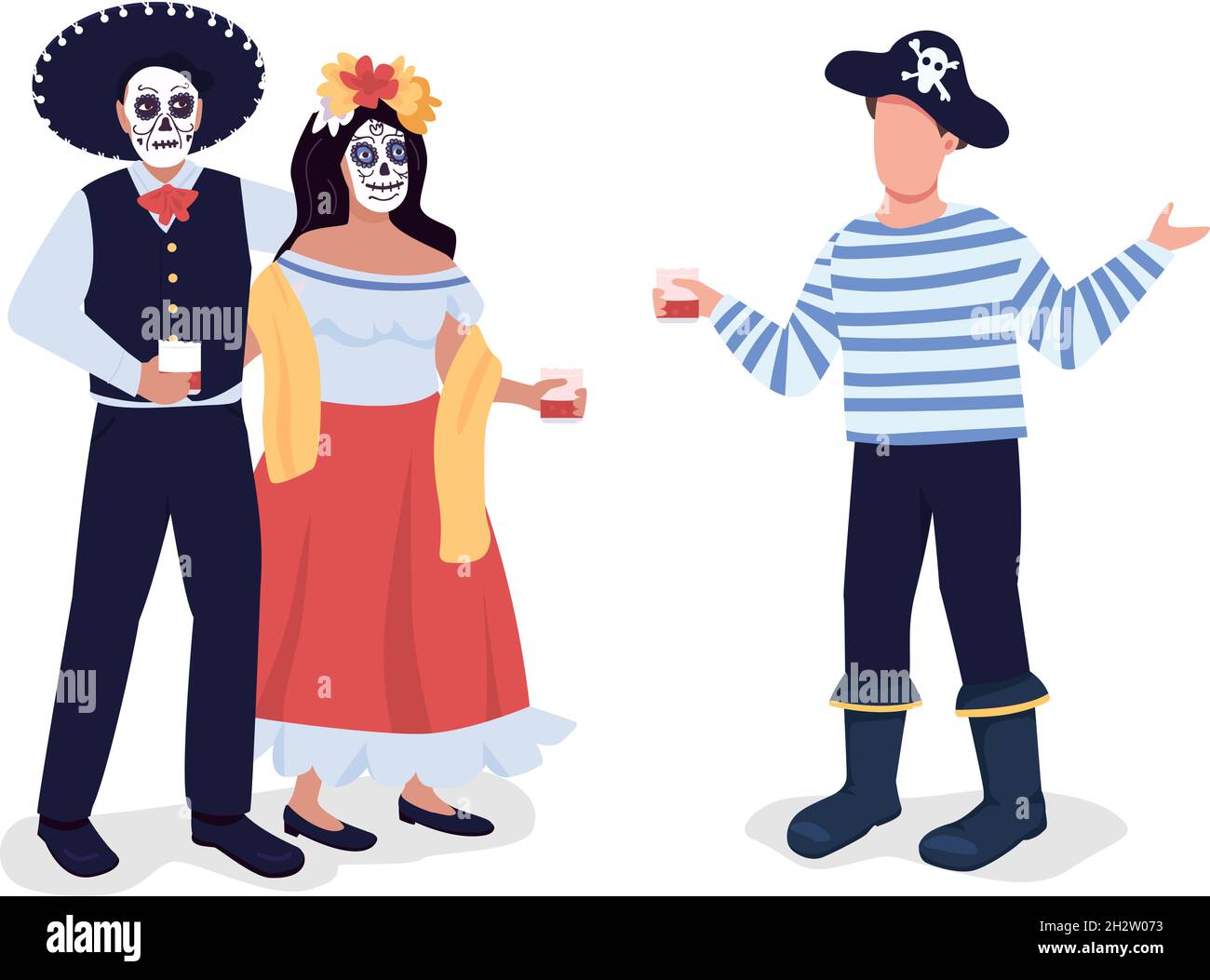 Simple costumes Stock Vector Images - Alamy