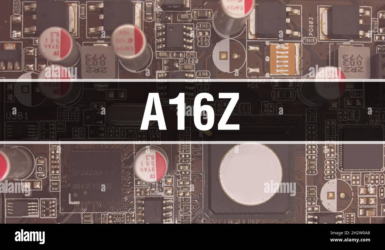 A16Z with Technology Motherboard Digital. A16Z and Computer Circuit ...